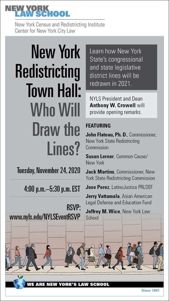 EVENT ANNOUNCEMENT: New York Redistricting Town Hall: Who Will Draw the ...