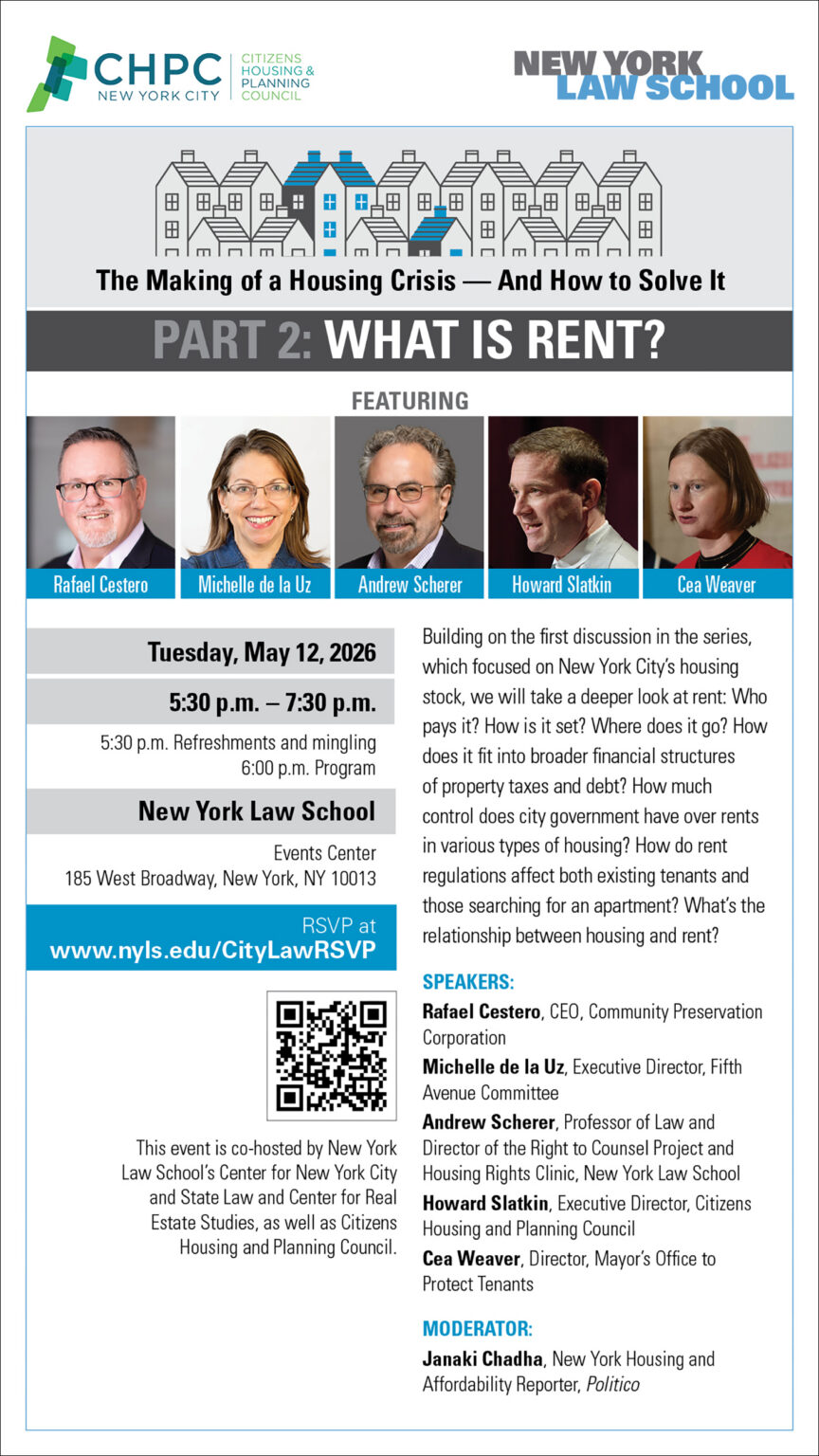 LIVESTREAM: The Making of a Housing Crisis and How to Solve It Part II ...